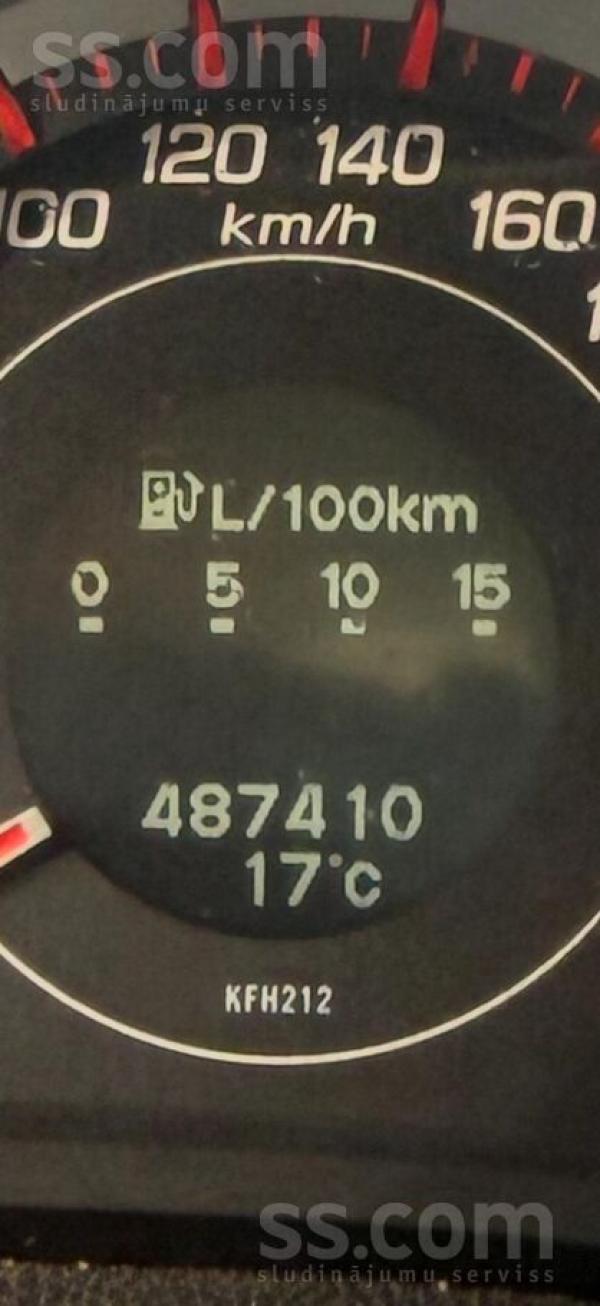 Black Honda Accord 2009 in Kuldiga, with an engine capacity of 2.40 L and mileage of 487 thousand km for 1650 €, photo 10 on AUTOMOTO.COM.LV