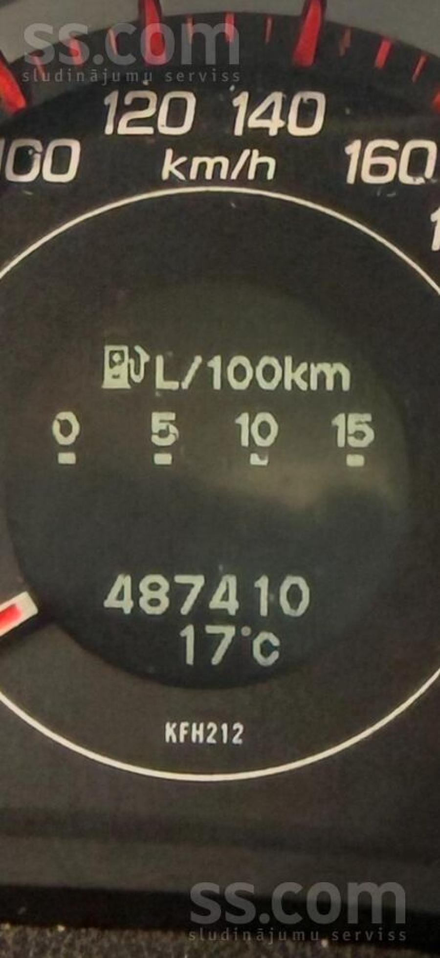 Black Honda Accord 2009 in Kuldiga, with an engine capacity of 2.40 L and mileage of 487 thousand km for 1650 €, photo 10 on AUTOMOTO.COM.LV
