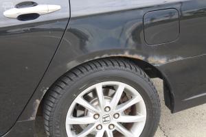 Black Honda Accord 2007 in Siauliai, with an engine capacity of 2.20 L and mileage of 252 thousand km for 800 €, photo 6 on AUTOMOTO.COM.LV
