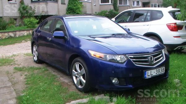 Blue Honda Accord 2009 in Jurmala, with an engine capacity of 2.00 L and mileage of 182 thousand km for 4920 €, photo 7 on AUTOMOTO.COM.LV