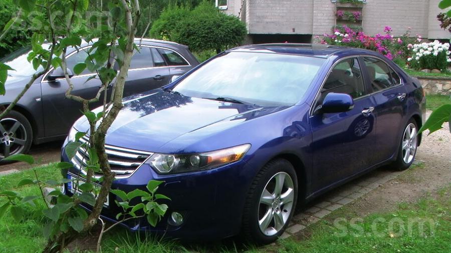 Blue Honda Accord 2009 in Jurmala, with an engine capacity of 2.00 L and mileage of 182 thousand km for 4920 €, photo 6 on AUTOMOTO.COM.LV
