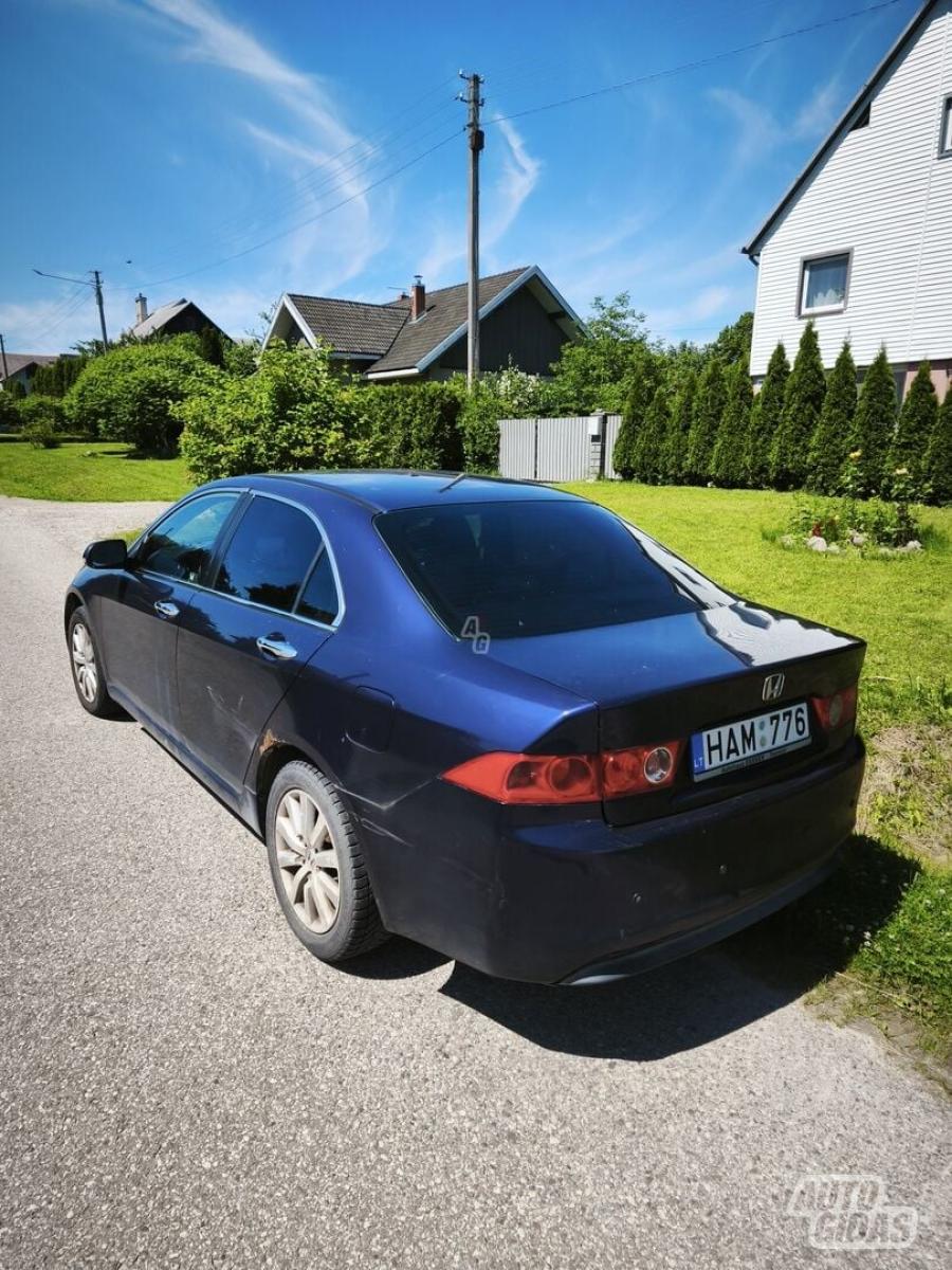 Blue Honda Accord 2004 in Kaunas, with an engine capacity of 2.20 L and mileage of 245 thousand km for 450 €, photo 5 on AUTOMOTO.COM.LV