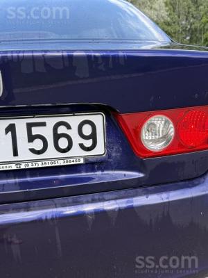 Blue Honda Accord 2004 in Aluksne, with an engine capacity of 2.00 L and mileage of 299 thousand km for 1700 €, photo 11 on AUTOMOTO.COM.LV