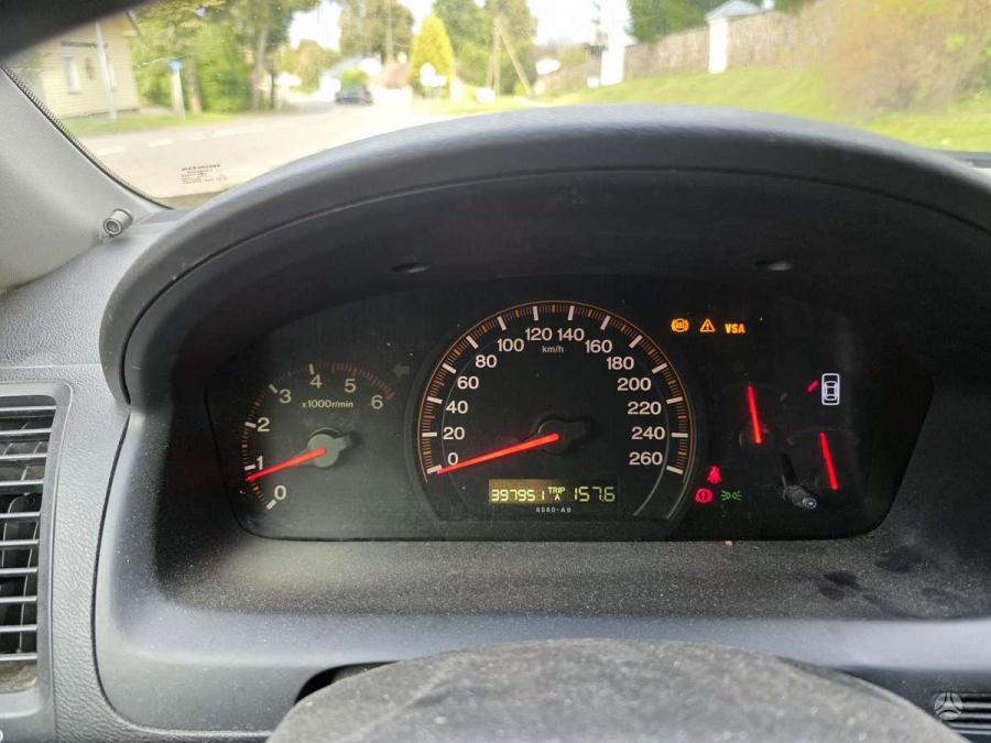 Blue Honda Accord 2004 in Vilnius, with an engine capacity of 2.20 L and mileage of 398 thousand km for 549 €, photo 8 on AUTOMOTO.COM.LV