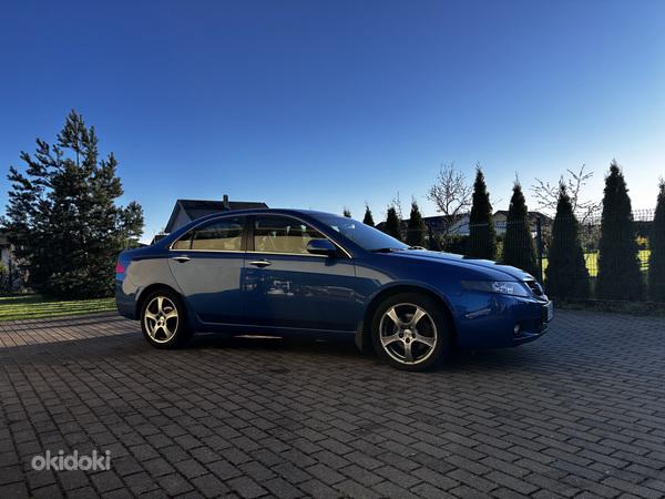 Blue Honda Accord 2005 in Tallinn, with an engine capacity of 2.40 L and mileage of 222 thousand km for 4700 €, photo 2 on AUTOMOTO.COM.LV