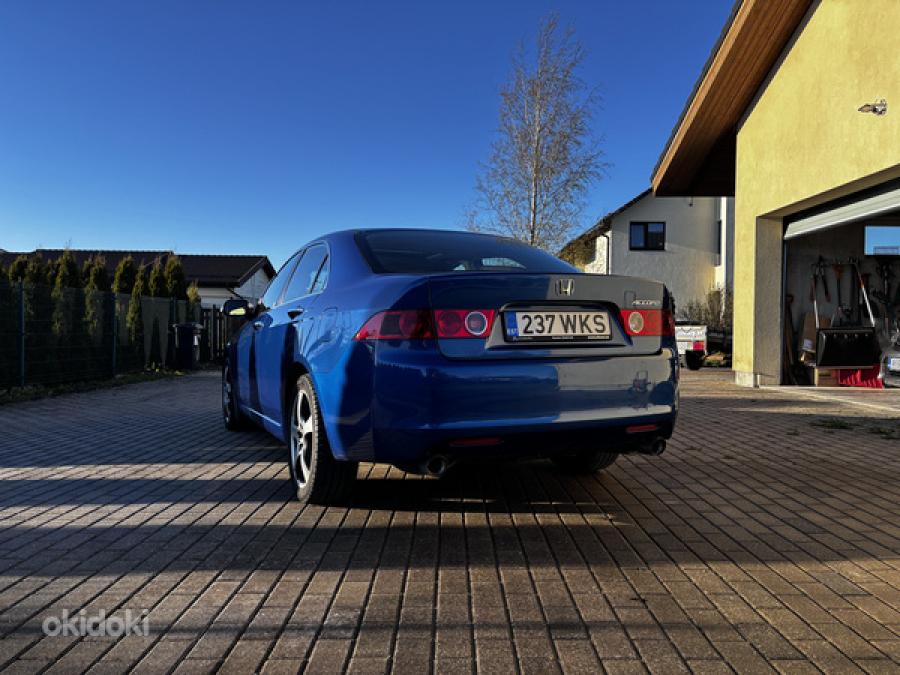 Zils Honda Accord 2005 Tallina, ar dzinēja tilpumu 2.40 L un nobraukumu 222 tūkst. km par 4700 €, foto 5 vietnē AUTOMOTO.COM.LV