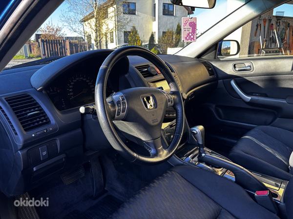 Blue Honda Accord 2005 in Tallinn, with an engine capacity of 2.40 L and mileage of 222 thousand km for 4700 €, photo 5 on AUTOMOTO.COM.LV