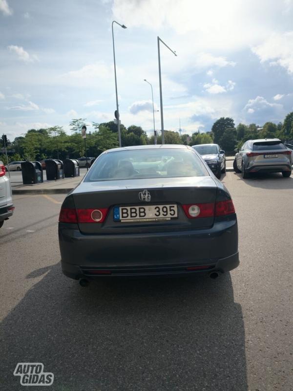 Blue Honda Accord 2005 in Vilnius, with an engine capacity of 2.40 L and mileage of 309 thousand km for 1100 €, photo 5 on AUTOMOTO.COM.LV