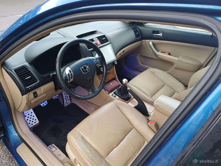 Zils Honda Accord 2005 Kauņa, ar dzinēja tilpumu 2.20 L un nobraukumu 317 tūkst. km par 900 €, foto 14 vietnē AUTOMOTO.COM.LV