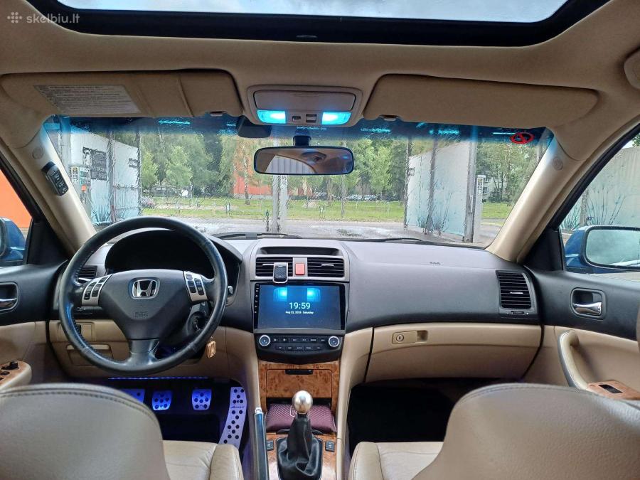 Zils Honda Accord 2005 Kauņa, ar dzinēja tilpumu 2.20 L un nobraukumu 317 tūkst. km par 900 €, foto 16 vietnē AUTOMOTO.COM.LV