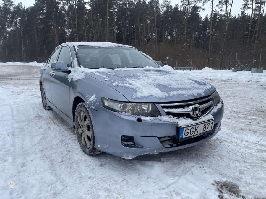 Blue Honda Accord 2007 in Utena, with an engine capacity of 2.20 L and mileage of 4 thousand km for 480 €, photo 1 on AUTOMOTO.COM.LV