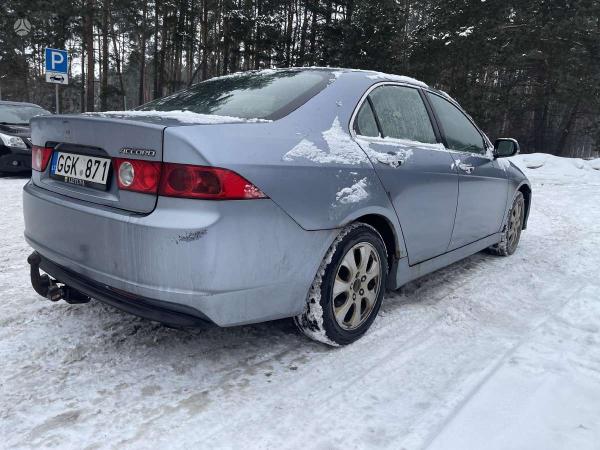 Blue Honda Accord 2007 in Utena, with an engine capacity of 2.20 L and mileage of 4 thousand km for 480 €, photo 2 on AUTOMOTO.COM.LV