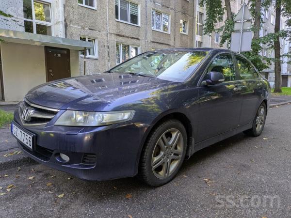 Blue Honda Accord 2008 in Riga, with an engine capacity of 2.00 L and mileage of 360 thousand km for 900 €, photo 1 on AUTOMOTO.COM.LV