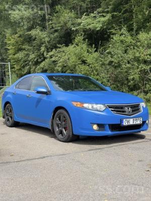 Blue Honda Accord 2009 in Riga, with an engine capacity of 2.40 L and mileage of 400 thousand km for 1200 €, photo 1 on AUTOMOTO.COM.LV