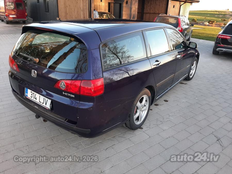 Blue Honda Accord 2004 in Turi, with an engine capacity of 2.20 L and mileage of 243 thousand km for 2400 €, photo 6 on AUTOMOTO.COM.LV