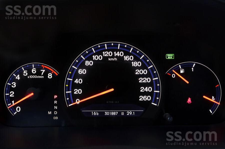 Blue Honda Accord 2006 in Riga, with an engine capacity of 2.00 L and mileage of 302 thousand km for 900 €, photo 15 on AUTOMOTO.COM.LV