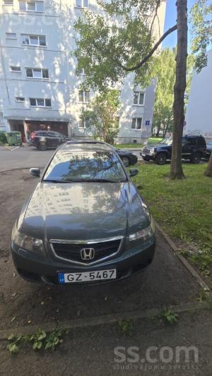 Green Honda Accord 2005 in Riga, with an engine capacity of 2.40 L and mileage of 212 thousand km for 960 €, photo  on AUTOMOTO.COM.LV