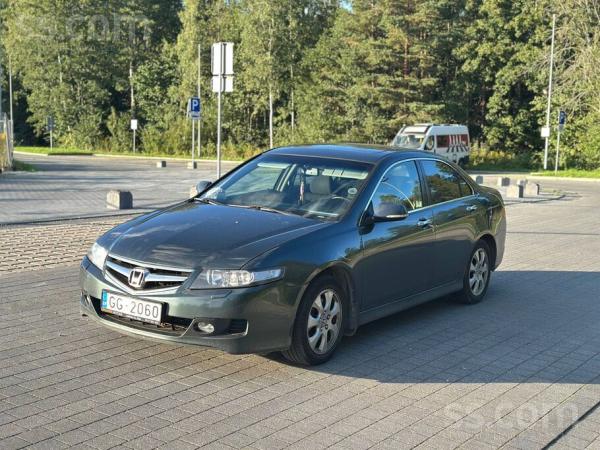 Green Honda Accord 2006 in Jurmala, with an engine capacity of 2.40 L and mileage of 258 thousand km for 2800 €, photo 1 on AUTOMOTO.COM.LV