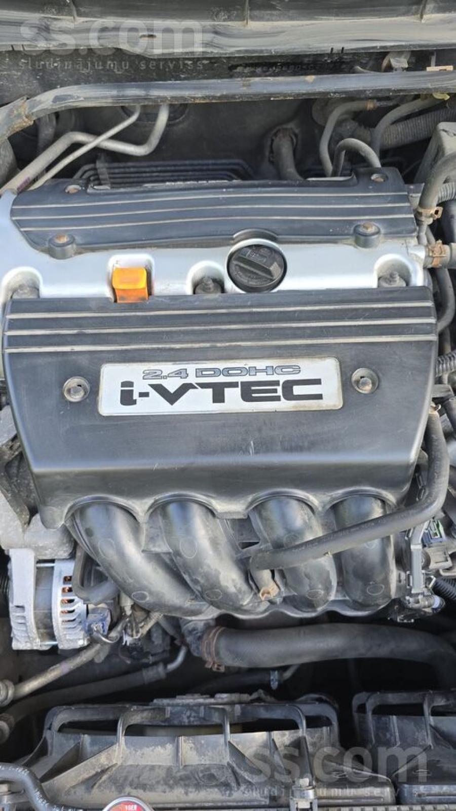 Pelēks Honda Accord 2008 Balvi, ar dzinēja tilpumu 2.40 L un nobraukumu 325 tūkst. km par 3570 €, foto 13 vietnē AUTOMOTO.COM.LV