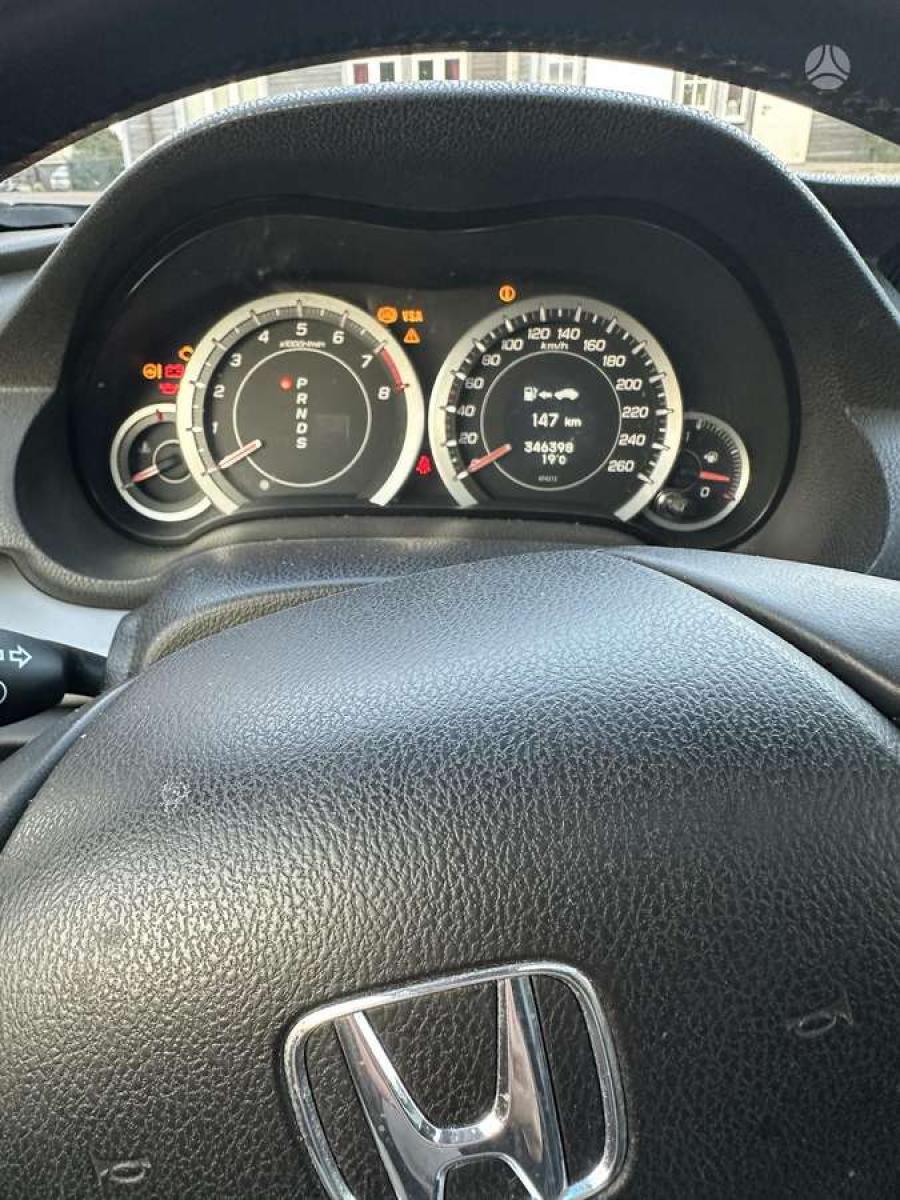 Grey Honda Accord 2009 in Vilnius, with an engine capacity of 2.35 L and mileage of 346 thousand km for 3300 €, photo 21 on AUTOMOTO.COM.LV