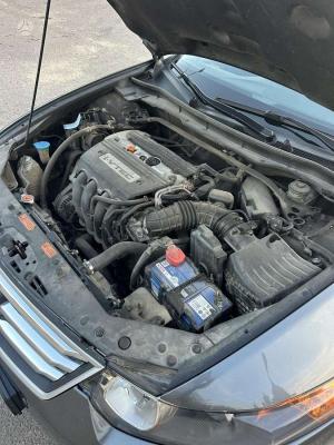 Grey Honda Accord 2009 in Vilnius, with an engine capacity of 2.35 L and mileage of 346 thousand km for 3300 €, photo 25 on AUTOMOTO.COM.LV