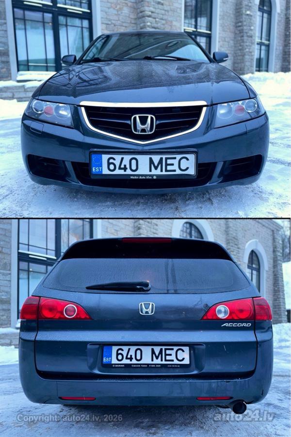 Grey Honda Accord 2004 in Tallinn, with an engine capacity of 2.00 L and mileage of 0 thousand km for 1249 €, photo 6 on AUTOMOTO.COM.LV
