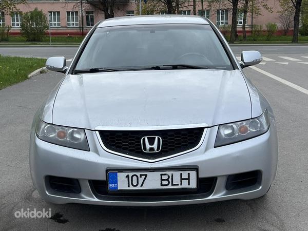 Grey Honda Accord 2005 in Narva, with an engine capacity of 2.20 L and mileage of 371 thousand km for 699 €, photo 3 on AUTOMOTO.COM.LV