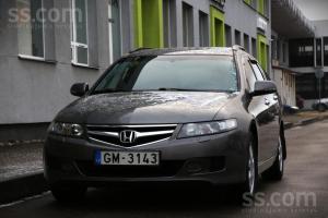 Pelēks Honda Accord 2007 Rīga, ar dzinēja tilpumu 2.00 L un nobraukumu 208 tūkst. km par 1795 €, foto  vietnē AUTOMOTO.COM.LV