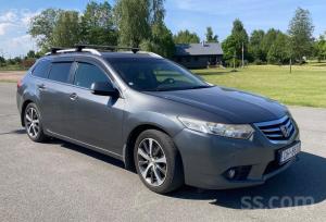 Grey Honda Accord 2012 in Riga, with an engine capacity of 2.40 L and mileage of 276 thousand km for 5200 €, photo  on AUTOMOTO.COM.LV