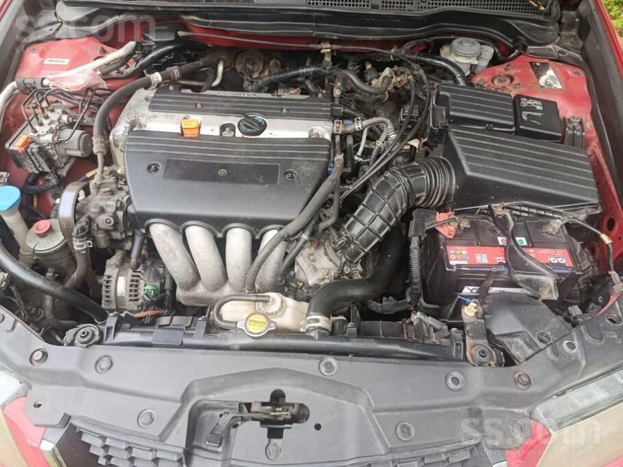 Sarkans Honda Accord 2005 Rīga, ar dzinēja tilpumu 2.00 L un nobraukumu 300 tūkst. km par 700 €, foto 3 vietnē AUTOMOTO.COM.LV