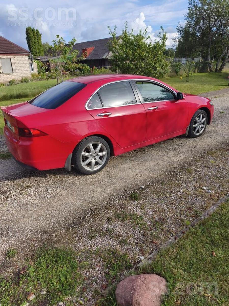 Sarkans Honda Accord 2006 Kuldīga, ar dzinēja tilpumu 2.20 L un nobraukumu 436 tūkst. km par 450 €, foto 4 vietnē AUTOMOTO.COM.LV