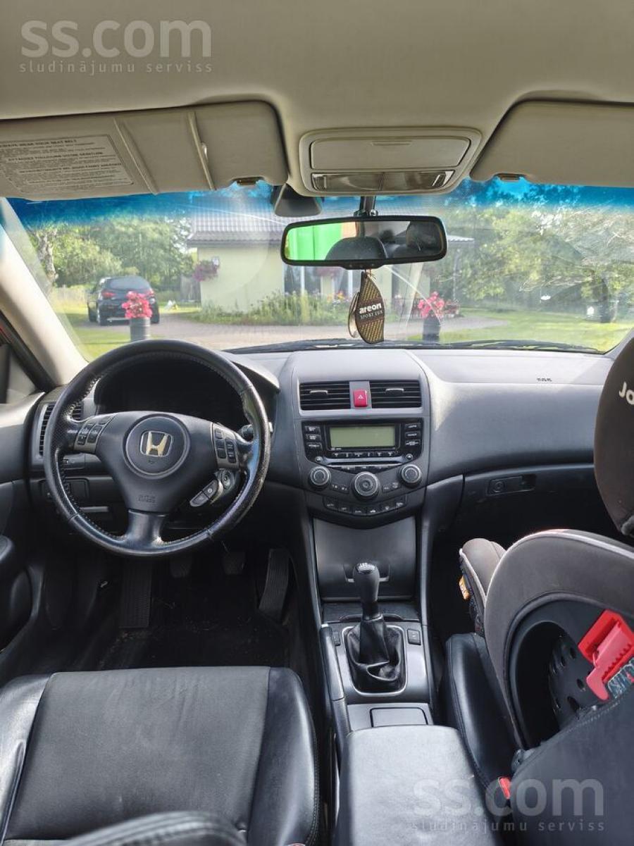 Sarkans Honda Accord 2006 Kuldīga, ar dzinēja tilpumu 2.20 L un nobraukumu 436 tūkst. km par 450 €, foto 6 vietnē AUTOMOTO.COM.LV