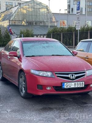 Red Honda Accord 2007 in Riga, with an engine capacity of 2.00 L and mileage of 215 thousand km for 1999 €, photo  on AUTOMOTO.COM.LV