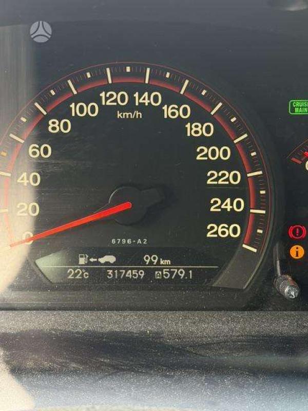 Sarkans Honda Accord 2007 Kauņa, ar dzinēja tilpumu 2.00 L un nobraukumu 317 tūkst. km par 700 €, foto 8 vietnē AUTOMOTO.COM.LV