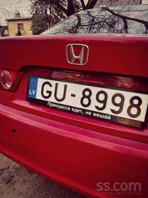 Red Honda Accord 2007 in Riga, with an engine capacity of 2.00 L and mileage of 222 thousand km for 2300 €, photo 8 on AUTOMOTO.COM.LV