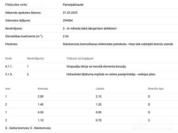 Honda Accord 2004 Rīga, ar dzinēja tilpumu 2.20 L un nobraukumu 295 tūkst. km par 1800 €, foto 9 vietnē AUTOMOTO.COM.LV