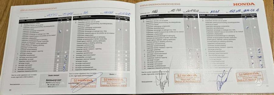 Белый Хонда Аккорд 2013 в Биржай, объемом двигателя 2.20 л и пробегом 291 тыс. км за 6500 €, фото 30 на AUTOMOTO.COM.LV