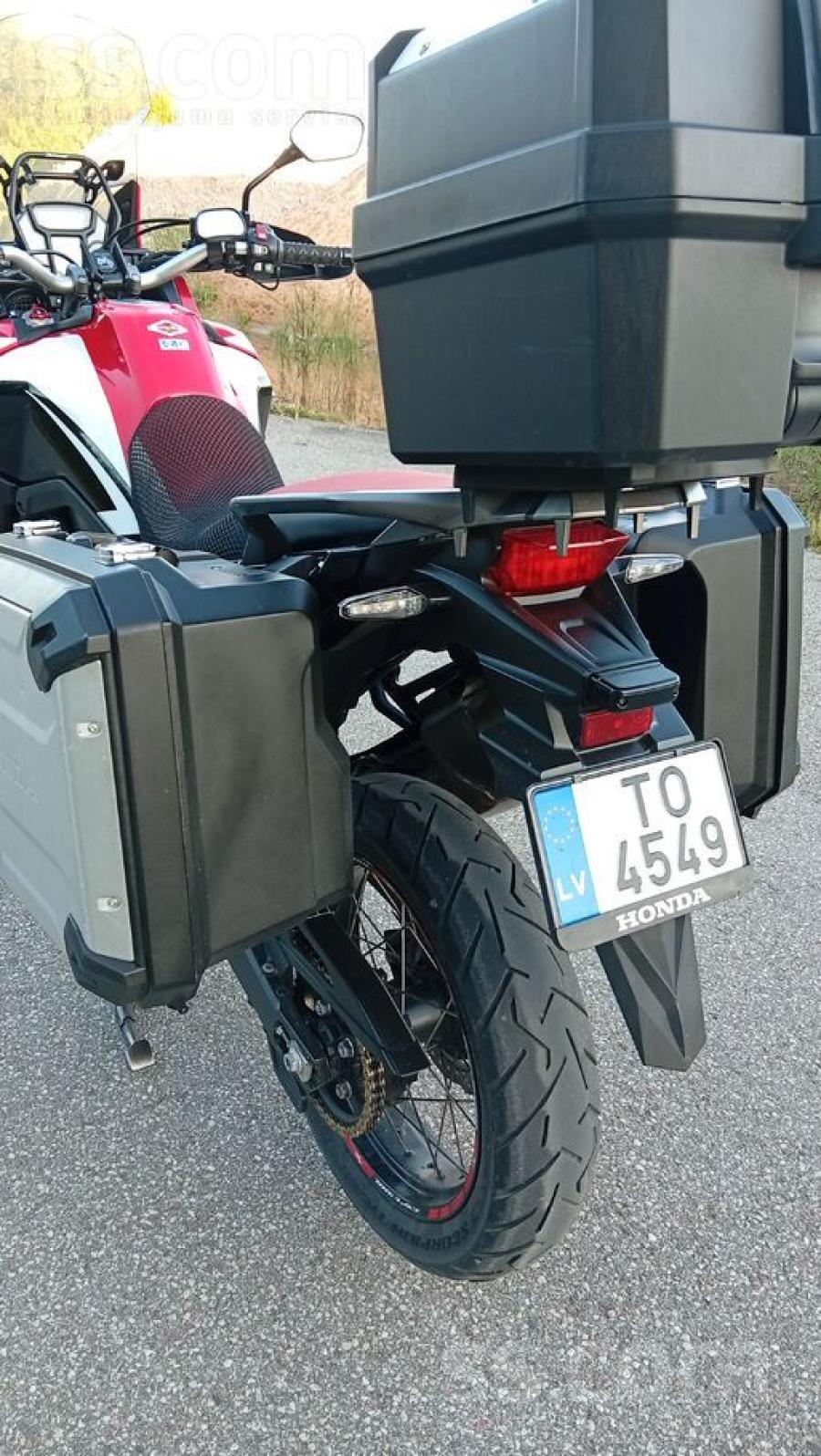 Хонда Africa Twin 2016 в Тукумс, объемом двигателя 1.00 л и пробегом 0 тыс. км за 8650 €, фото 10 на AUTOMOTO.COM.LV