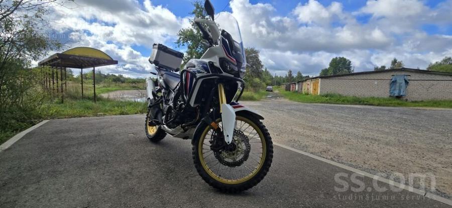 Honda Africa Twin 2017 Rēzekne, ar dzinēja tilpumu 1.00 L un nobraukumu 0 tūkst. km par 9500 €, foto 1 vietnē AUTOMOTO.COM.LV
