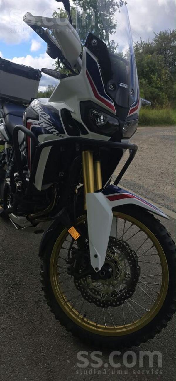 Honda Africa Twin 2017 Rēzekne, ar dzinēja tilpumu 1.00 L un nobraukumu 0 tūkst. km par 9500 €, foto 5 vietnē AUTOMOTO.COM.LV