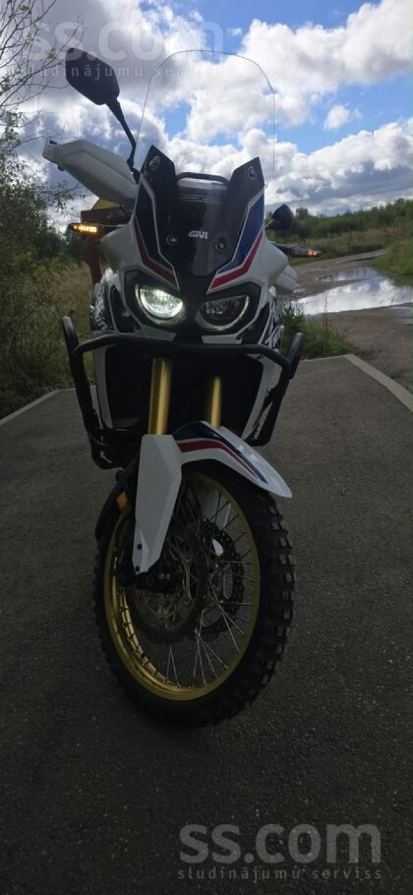 Honda Africa Twin 2017 Rēzekne, ar dzinēja tilpumu 1.00 L un nobraukumu 0 tūkst. km par 9500 €, foto 8 vietnē AUTOMOTO.COM.LV