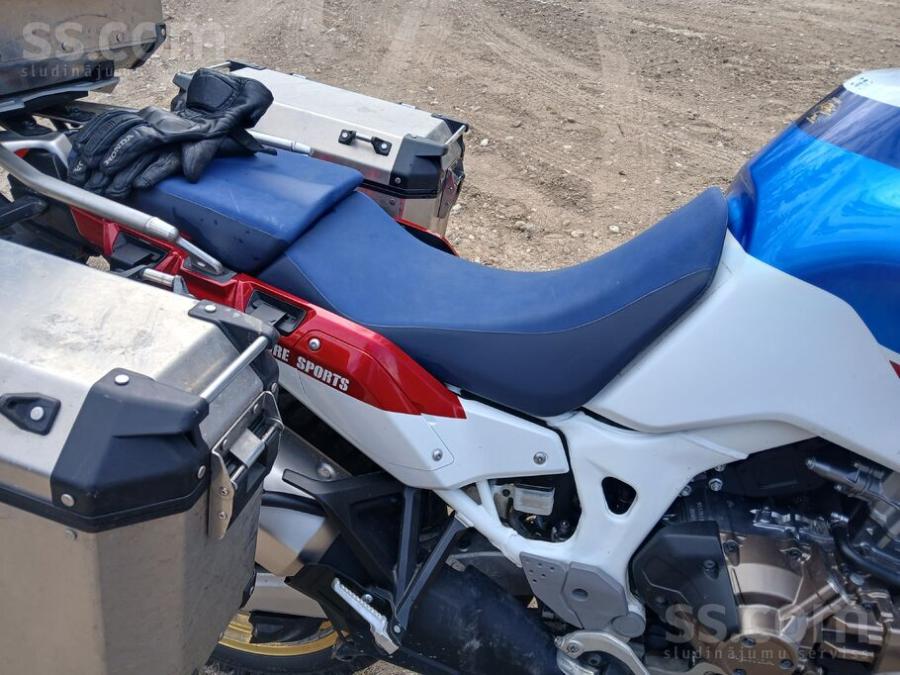 Honda Africa Twin 2019 Limbaži, ar dzinēja tilpumu 1.00 L un nobraukumu 0 tūkst. km par 10500 €, foto 7 vietnē AUTOMOTO.COM.LV