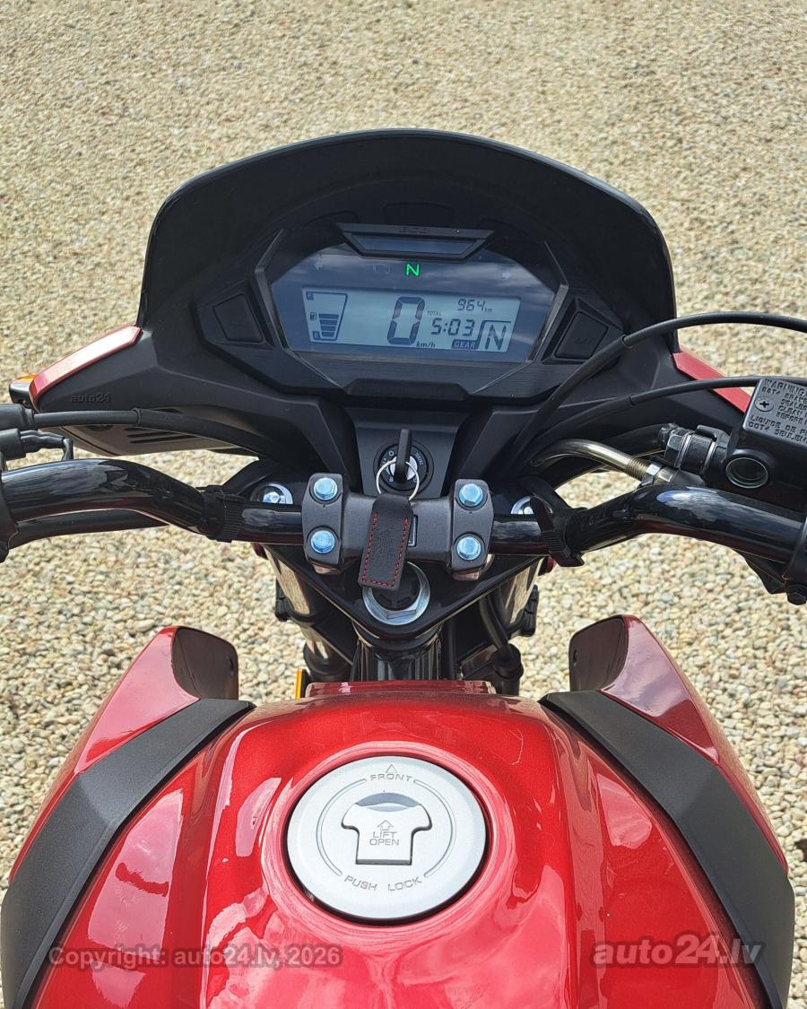 Honda CB 125 2025 in Viljandi, with an engine capacity of 0.12 L and mileage of 965 thousand km for 3000 €, photo 8 on AUTOMOTO.COM.LV