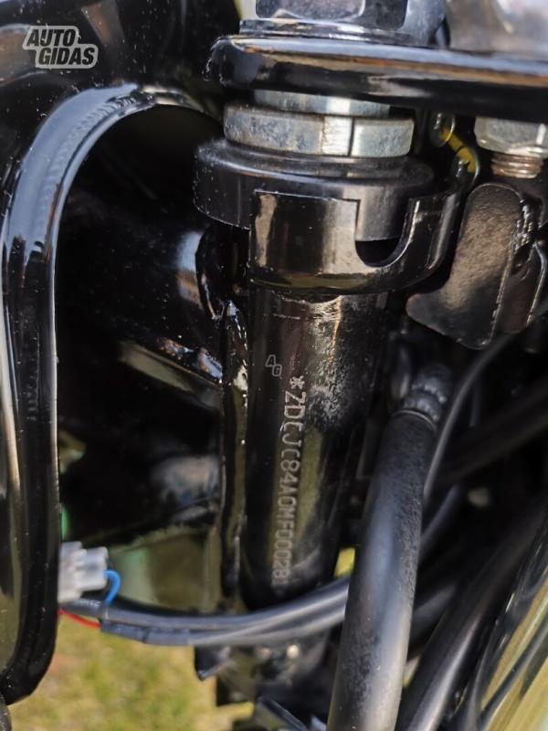 Black Honda CB 125F 2022 in Vilnius, with an engine capacity of 0.12 L and mileage of 19 thousand km for 1900 €, photo 7 on AUTOMOTO.COM.LV