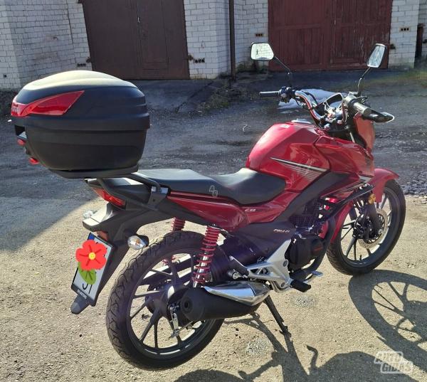 Honda CB 125F 2019 in Vilnius, with an engine capacity of 0.00 L and mileage of 0 thousand km for 2499 €, photo 5 on AUTOMOTO.COM.LV