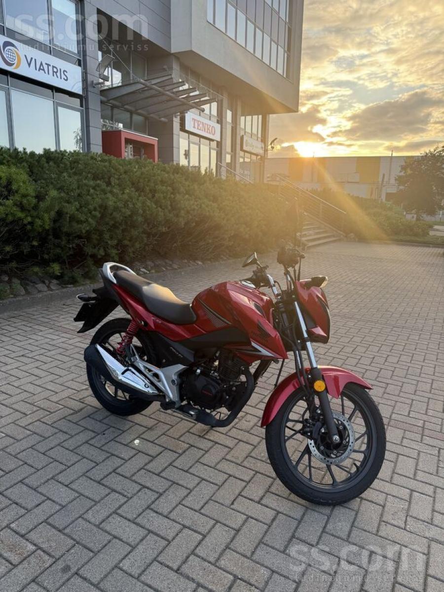 Honda CB 125F 2020 in Riga, with an engine capacity of 0.13 L and mileage of 0 thousand km for 2000 €, photo 1 on AUTOMOTO.COM.LV