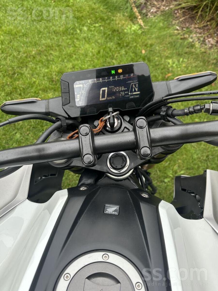 Honda CB 125F 2021 in Kuldiga, with an engine capacity of 0.13 L and mileage of 0 thousand km for 3500 €, photo 11 on AUTOMOTO.COM.LV