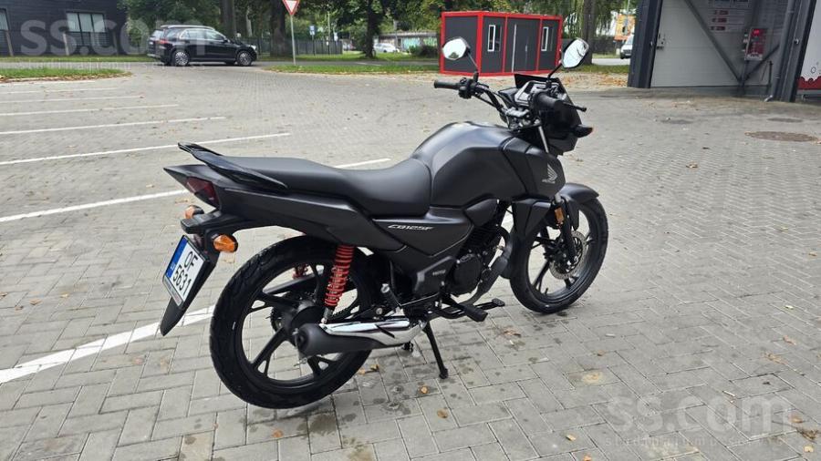 Honda CB 125F 2025 Rīga, ar dzinēja tilpumu 0.13 L un nobraukumu 0 tūkst. km par 2500 €, foto 4 vietnē AUTOMOTO.COM.LV