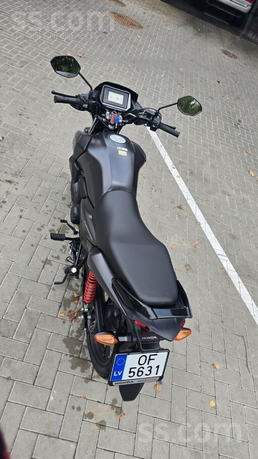 Honda CB 125F 2025 Rīga, ar dzinēja tilpumu 0.13 L un nobraukumu 0 tūkst. km par 2500 €, foto 5 vietnē AUTOMOTO.COM.LV
