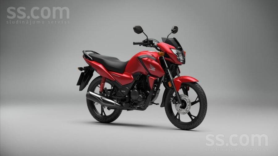 Honda CB 125F 2026 Rīga, ar dzinēja tilpumu 0.12 L un nobraukumu 0 tūkst. km par 2990 €, foto 1 vietnē AUTOMOTO.COM.LV